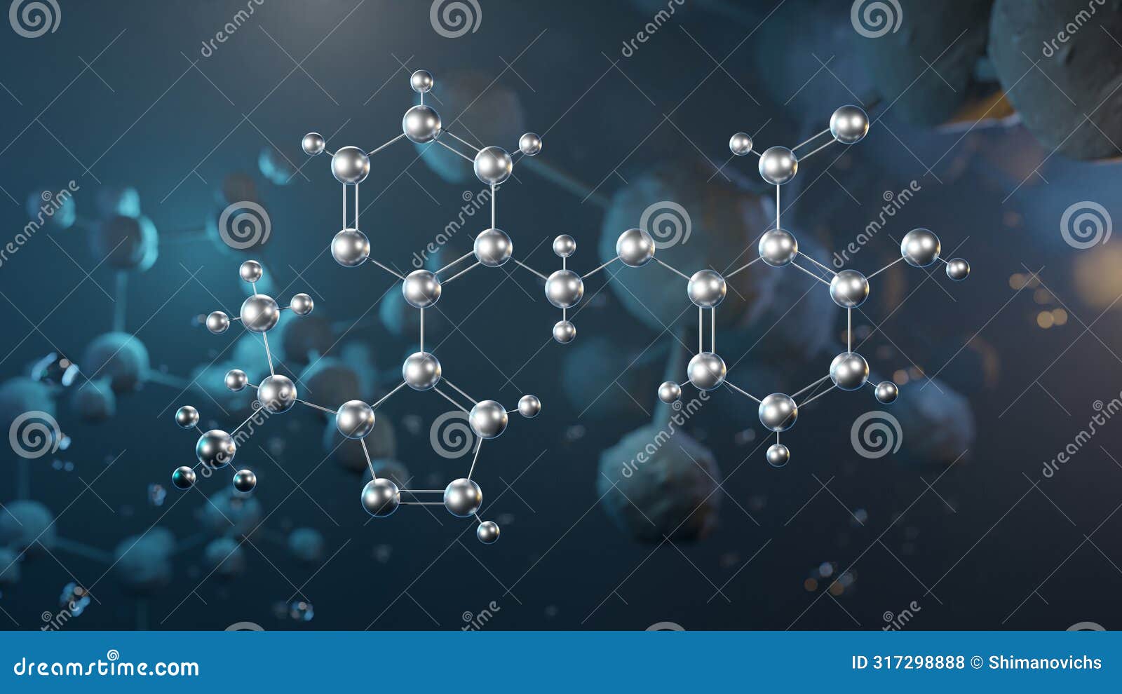 Voxelotor Molecular Structure, 3d Model Molecule, Thrombosis Agents ...