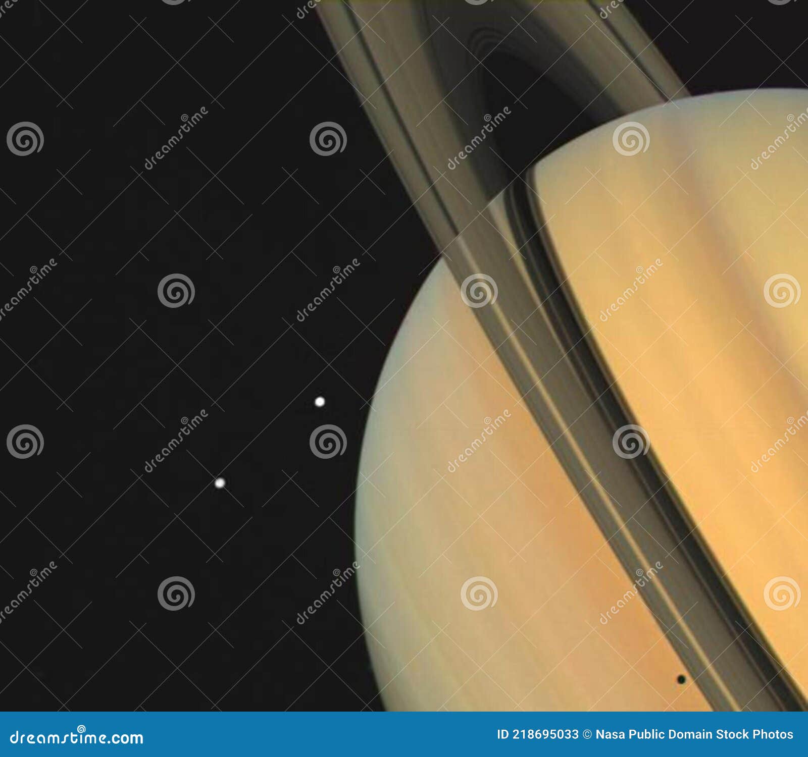 Voyager 1 Saturn Picture. Image: 218695033
