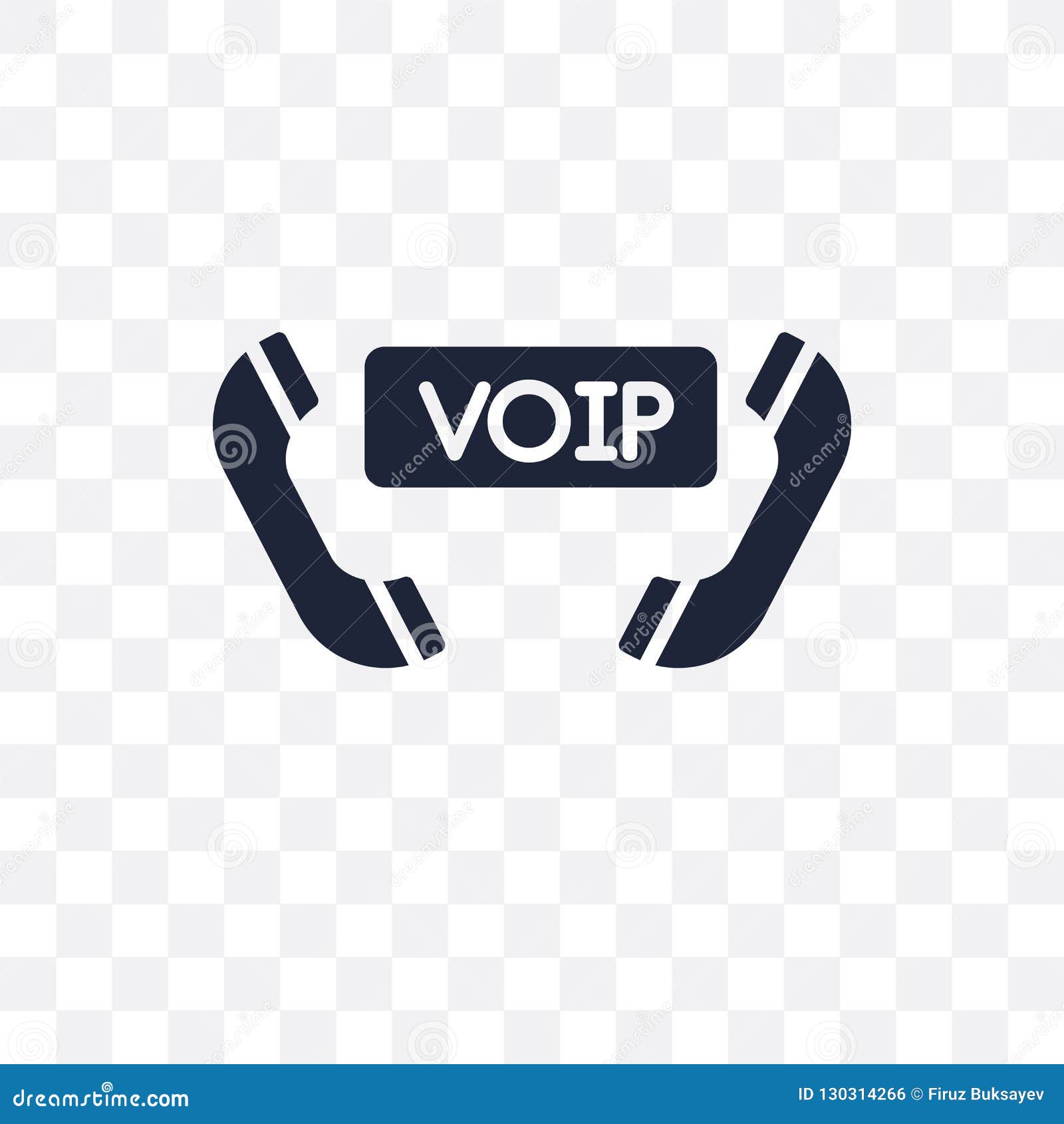 Voz Sobre Icono Transparente Del Internet Protocol Voz Sobre Interno ...