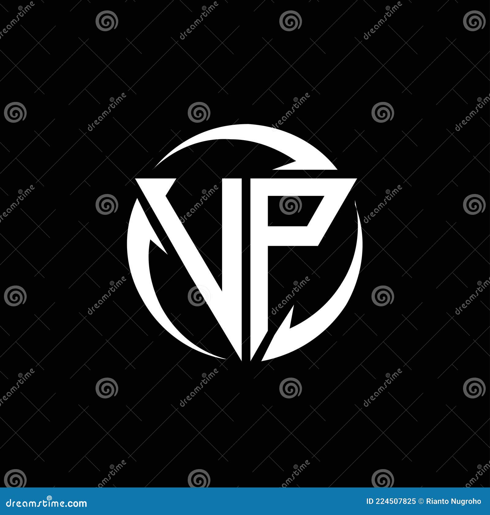 VP Logo Monogram Design Template Stock Vector - Illustration of ...