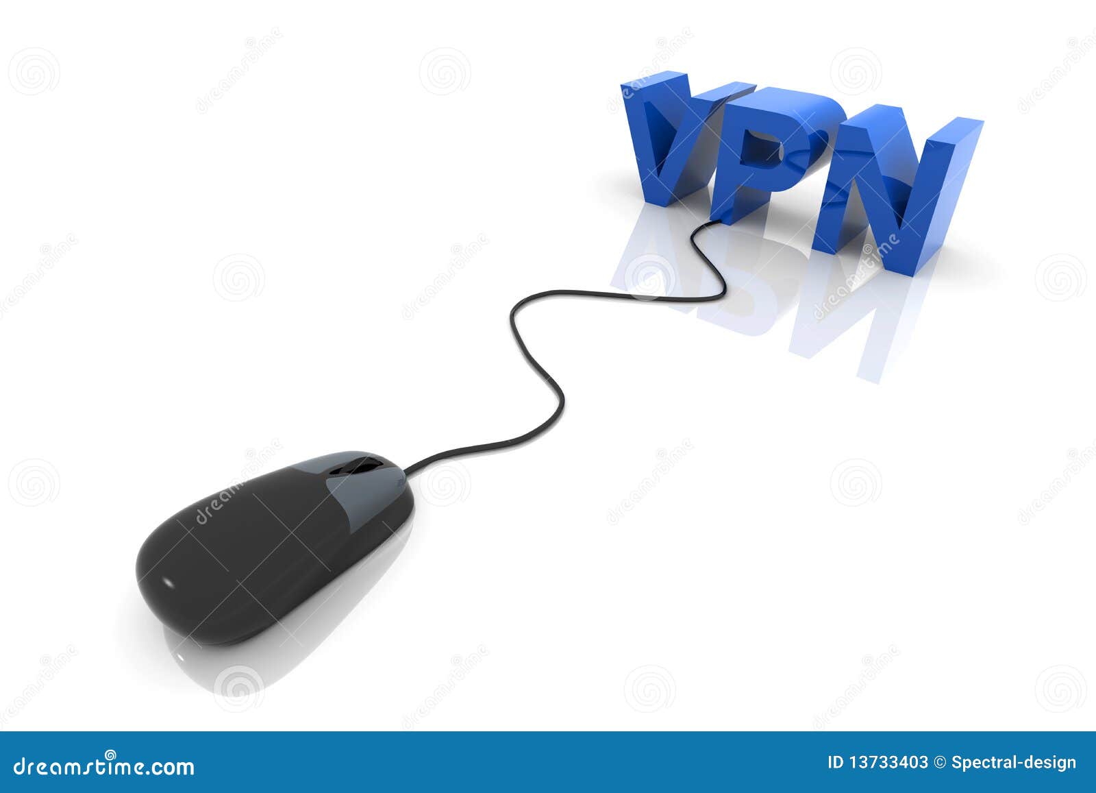 VPN Net stock illustration. Illustration of protocol - 13733403