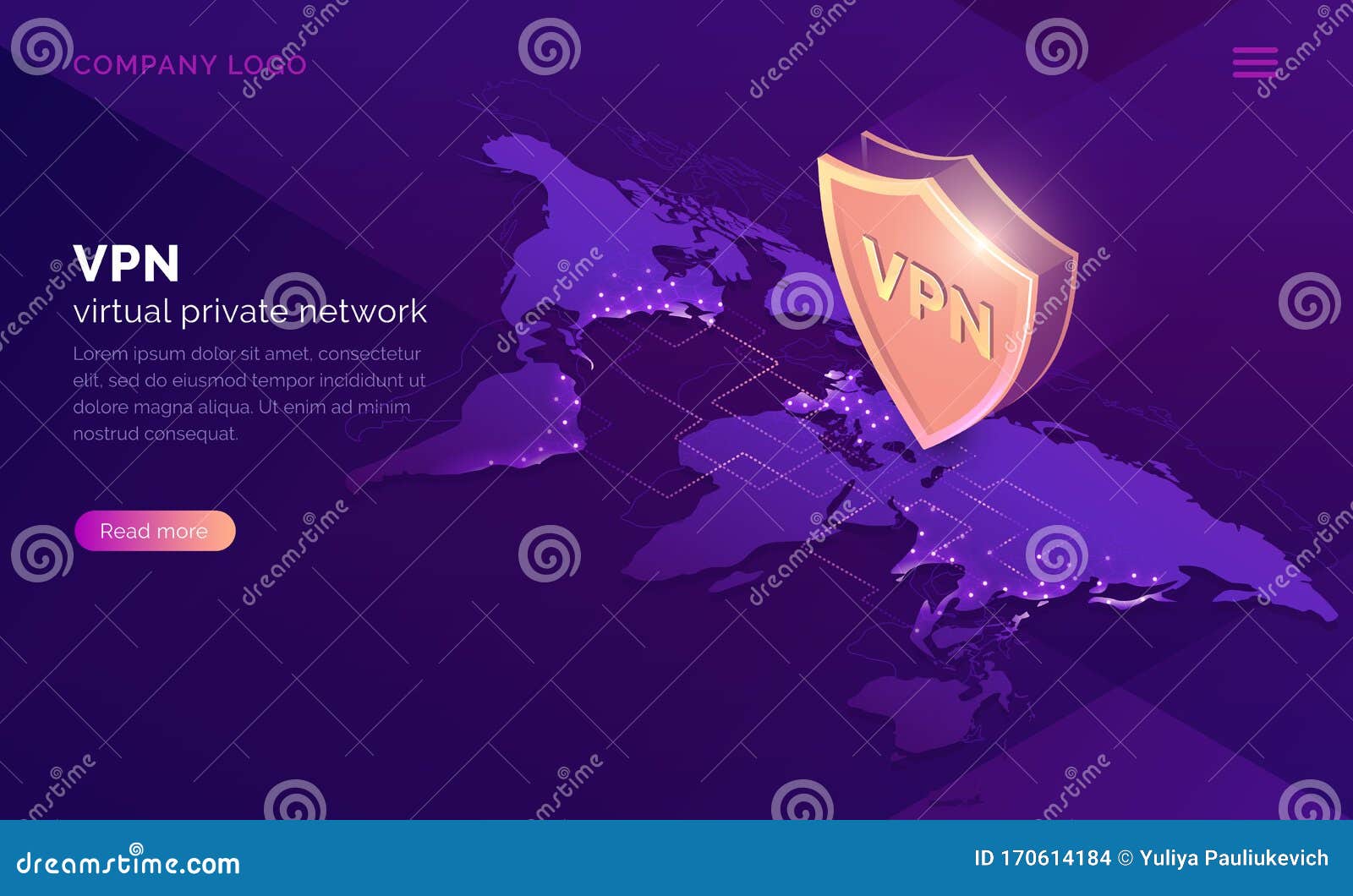 VPN Virtual Private Network Isometric Landing Page Stock Vector ... VPN Virtual Private Network Isometric Landing Page Stock Vector ...