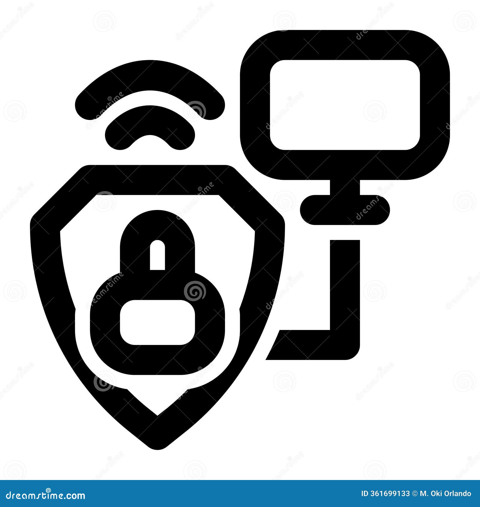 VPN Virtual Private Network Technology Secure Connection Cyber Security Background Stock ...