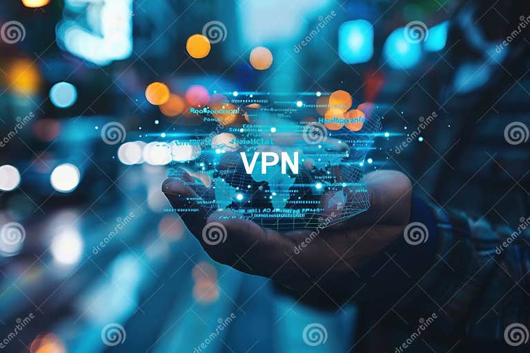 VPN Virtual Private Network Security Internet Tunneling Protocol ...