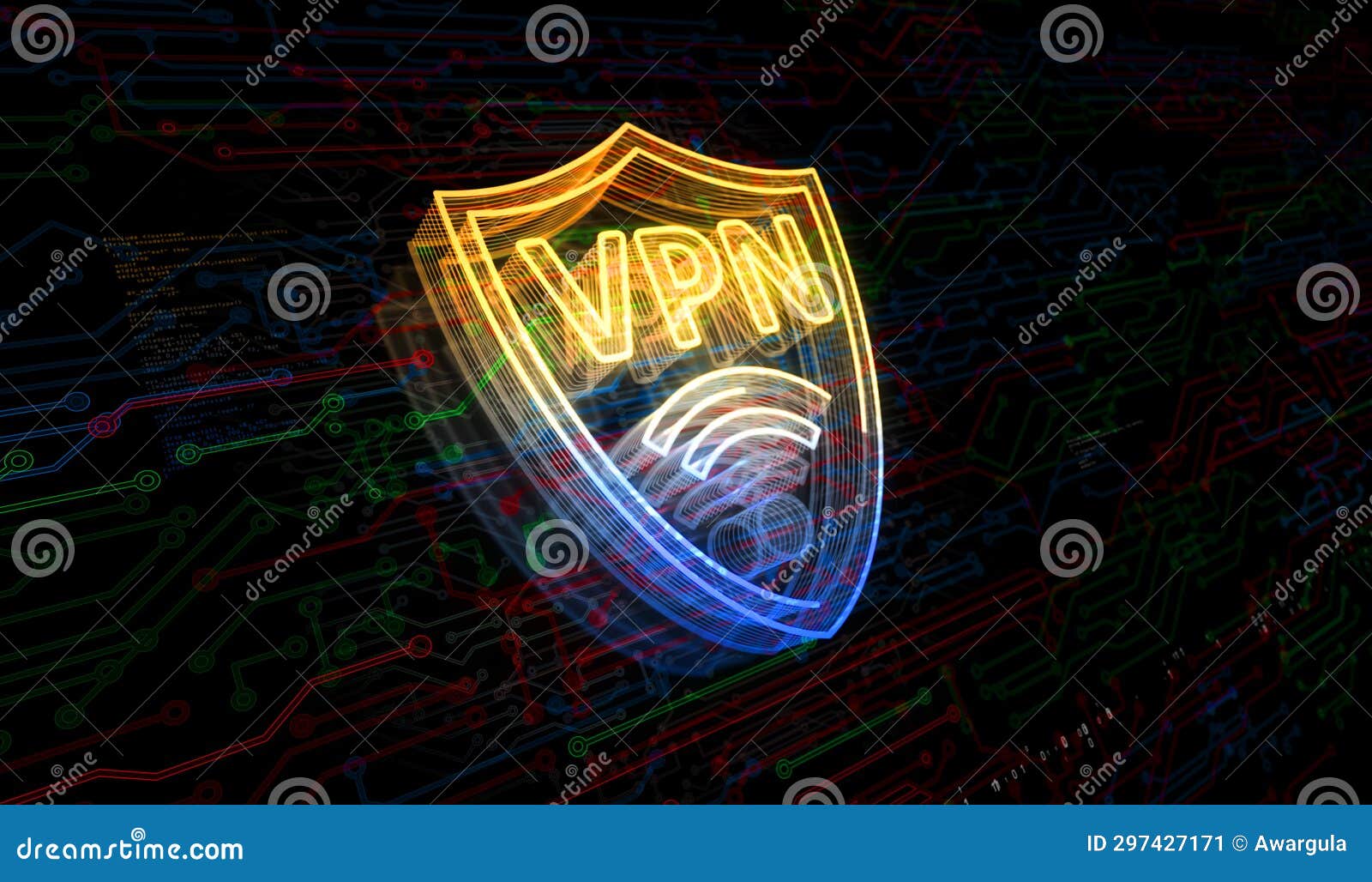 VPN Virtual Private Network Symbol Digital Concept 3d Illustration ... VPN Virtual Private Network Symbol Digital Concept 3d Illustration ...