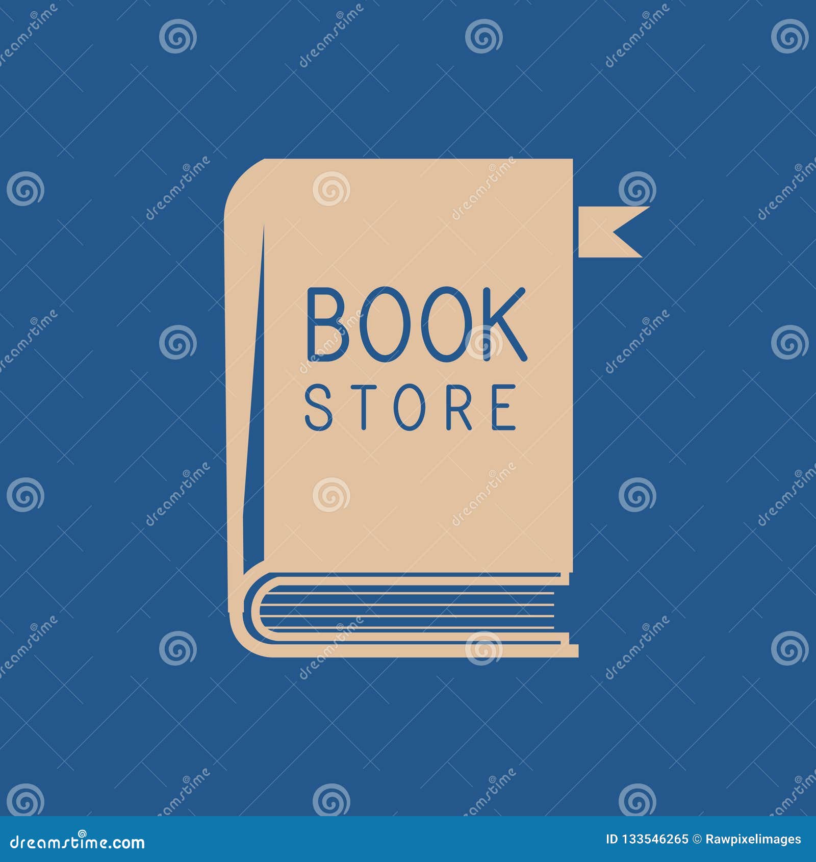 Bookstore and Papers Logo Vector Stock Vector - Illustration of agenda ...