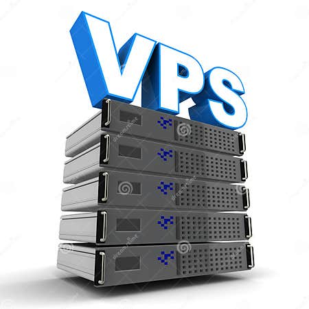 VPS stock illustration. Illustration of host, hosting - 41033755