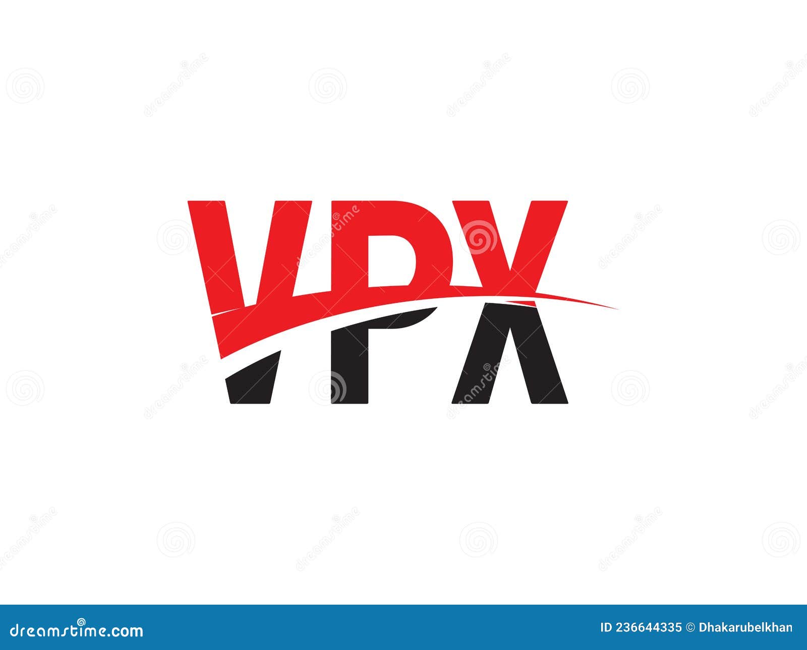 VPX Letter Initial Logo Design Vector Illustration Stock Vector ...