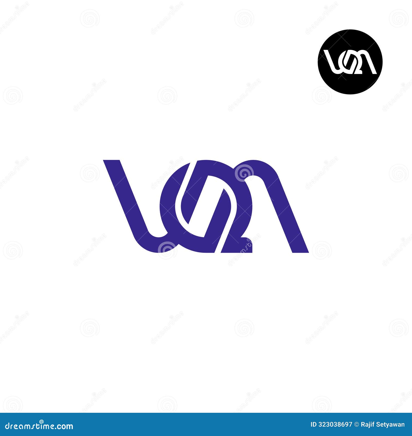 VQA Logo Letter Monogram Design Stock Vector - Illustration of simple ...