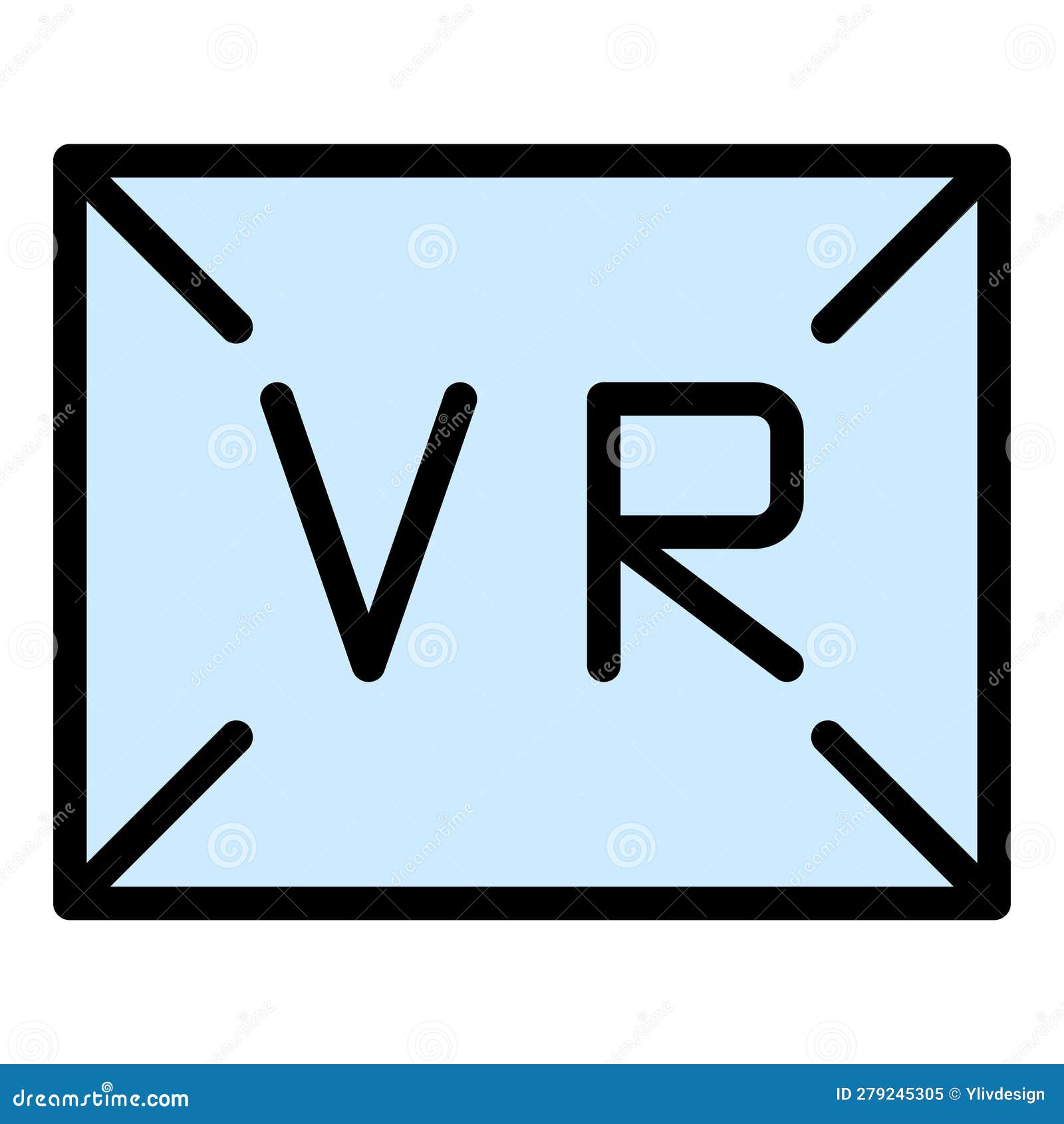 Vr angle icon vector flat stock vector. Illustration of panoramic ...