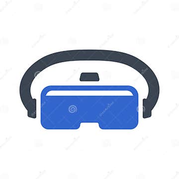 VR box icon stock vector. Illustration of beautiful - 203090803