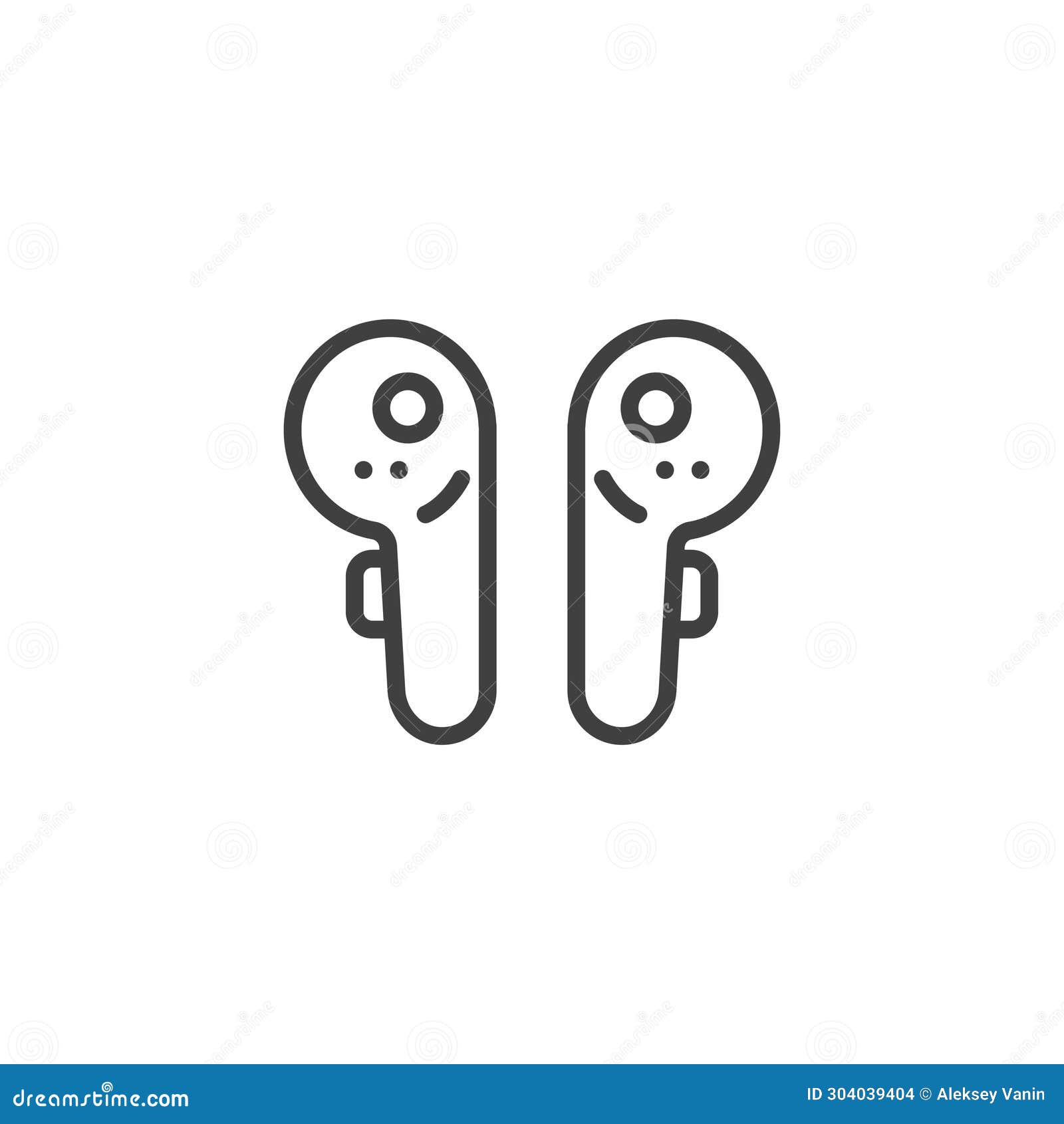 VR Controllers line icon stock vector. Illustration of editable - 304039404