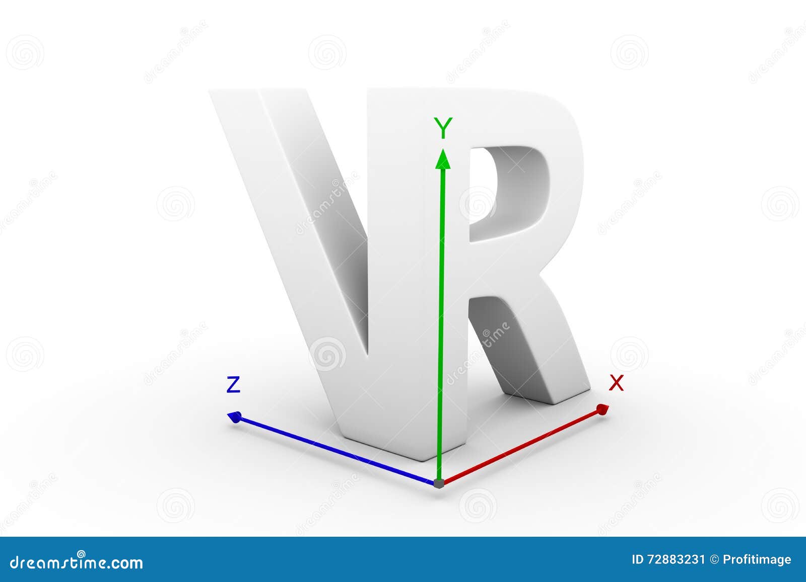 Vr stock illustration. Illustration of artificial, information - 72883231