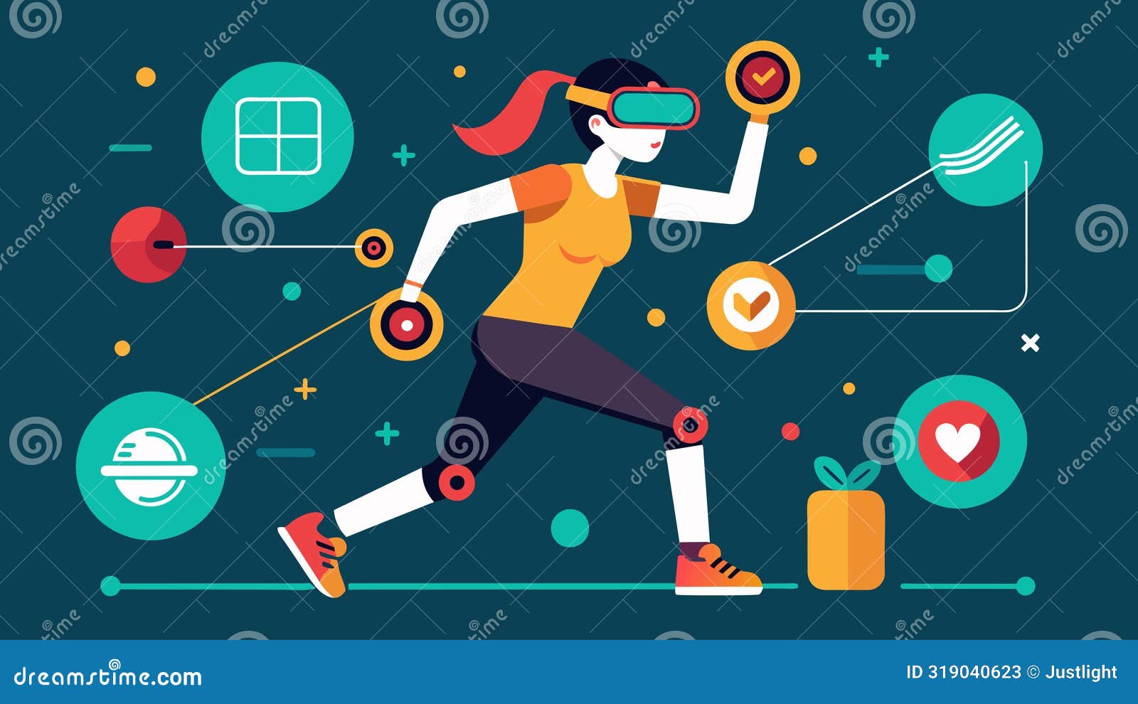 A VR Game that Challenges Users To Complete Various Exercises with ...