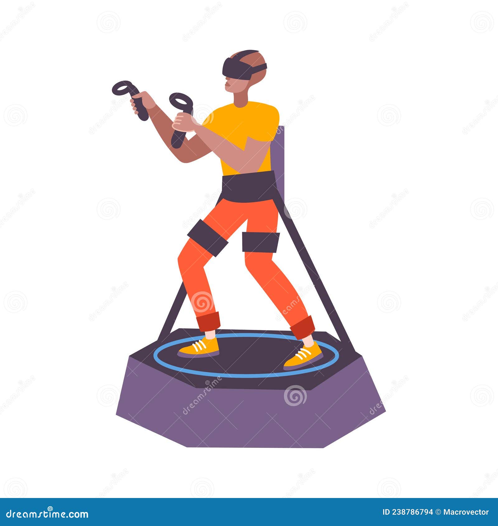 Vr Game Icon stock vector. Illustration of console, symbol - 238786794