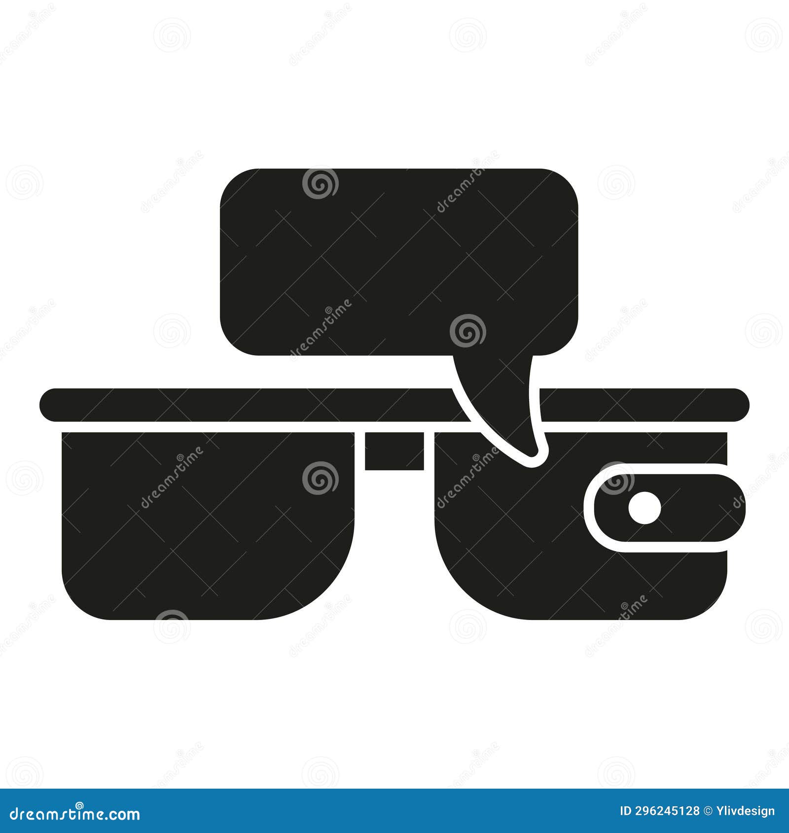 Vr Glasses Icon Simple Vector. Augmented Reality Stock Vector ...