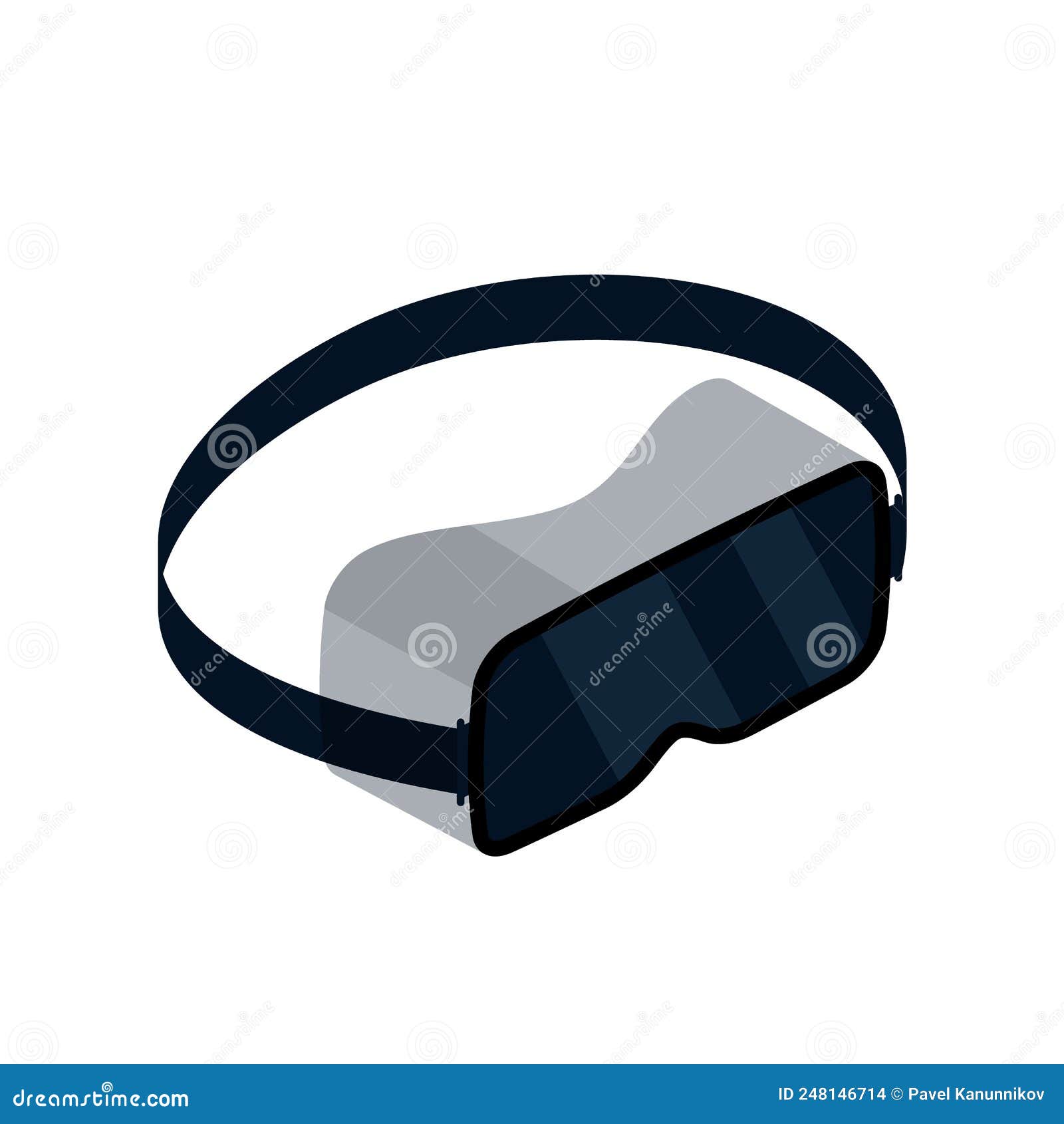 VR Glasses Vector Virtual Reality Headset Icon. Virtual Reality Helmet ...