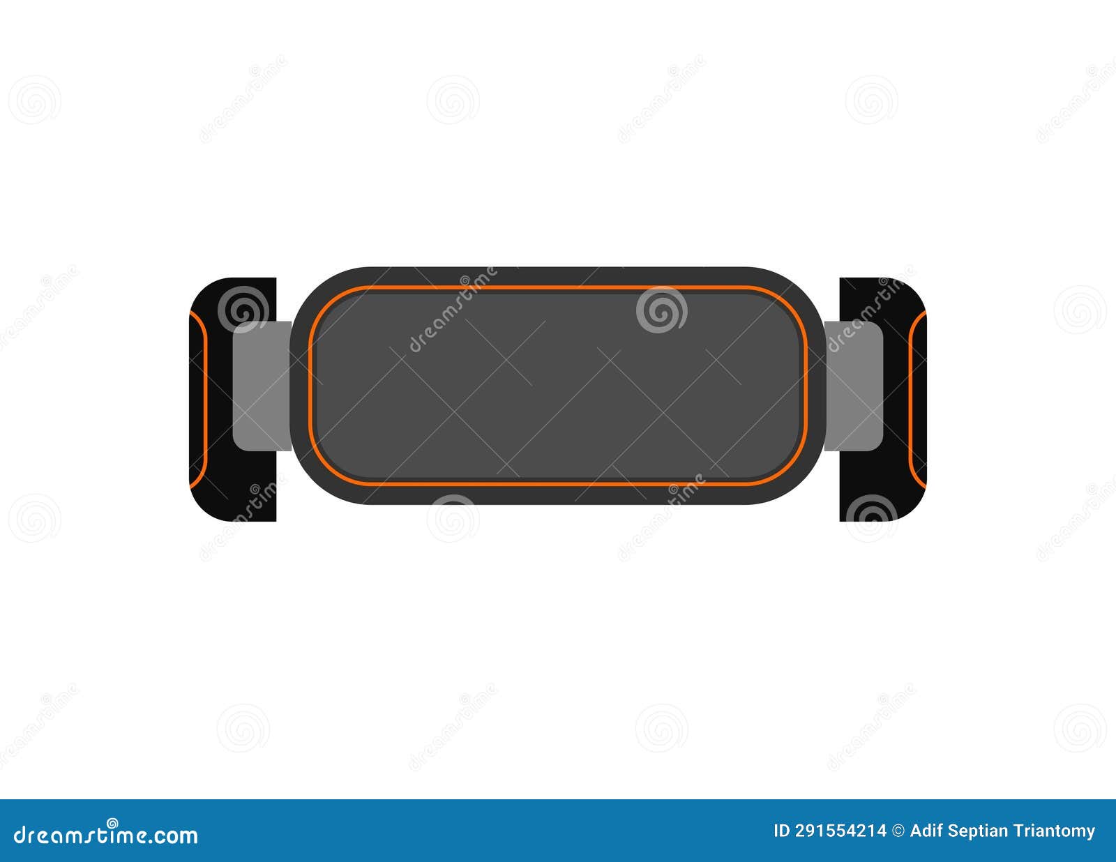 VR Glasses. Virtual Reality Glasses. Simple Flat Illustration. Stock ...