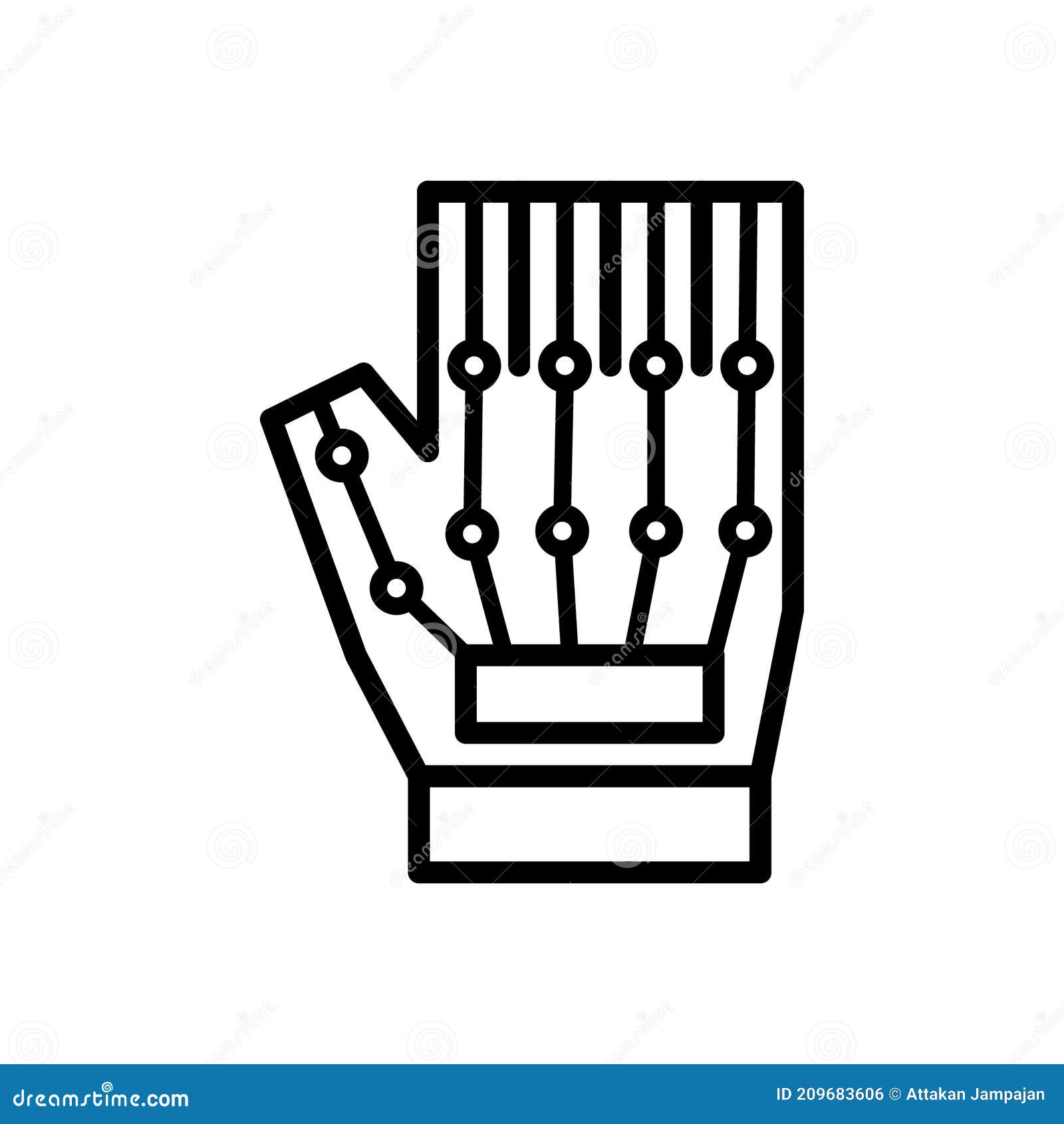 Haptic Vector Icon. Haptic Editable Stroke. Haptic Linear Symbol For ...