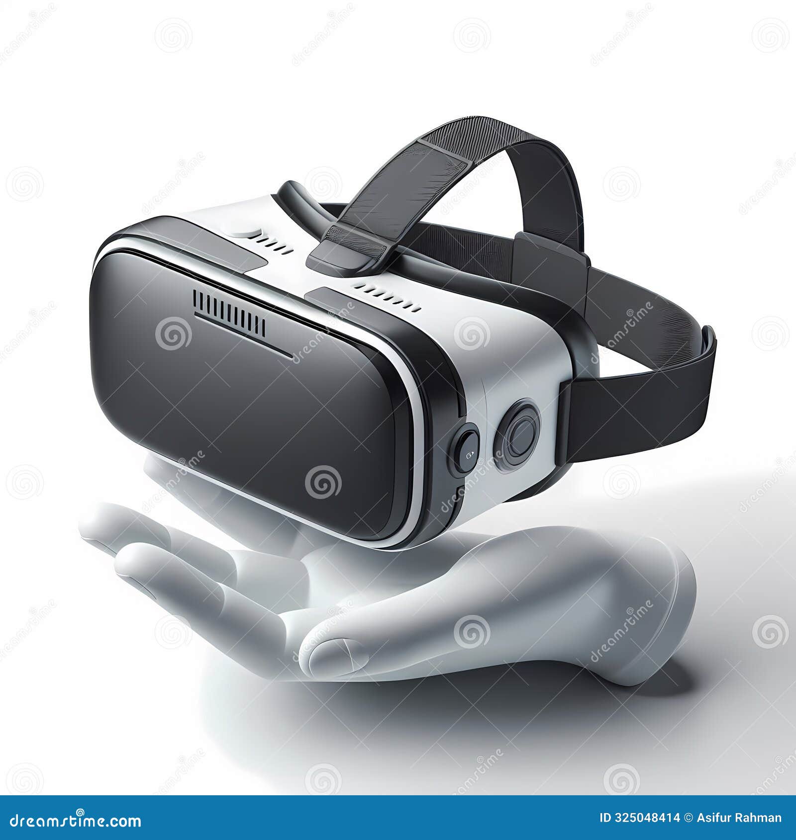 Vr Headset Product Shot with Different Lighting Direction Stock Photo ...