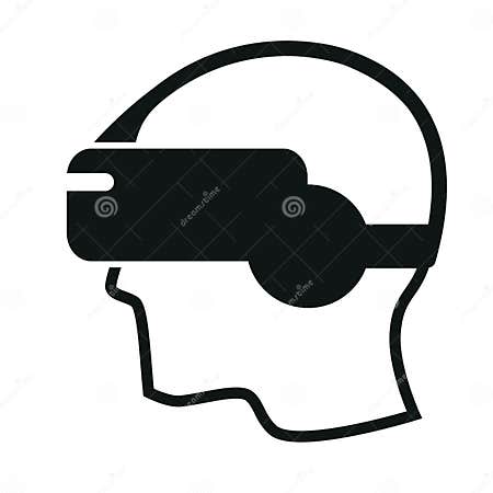 Vr icon stock vector. Illustration of reality, design - 56489022