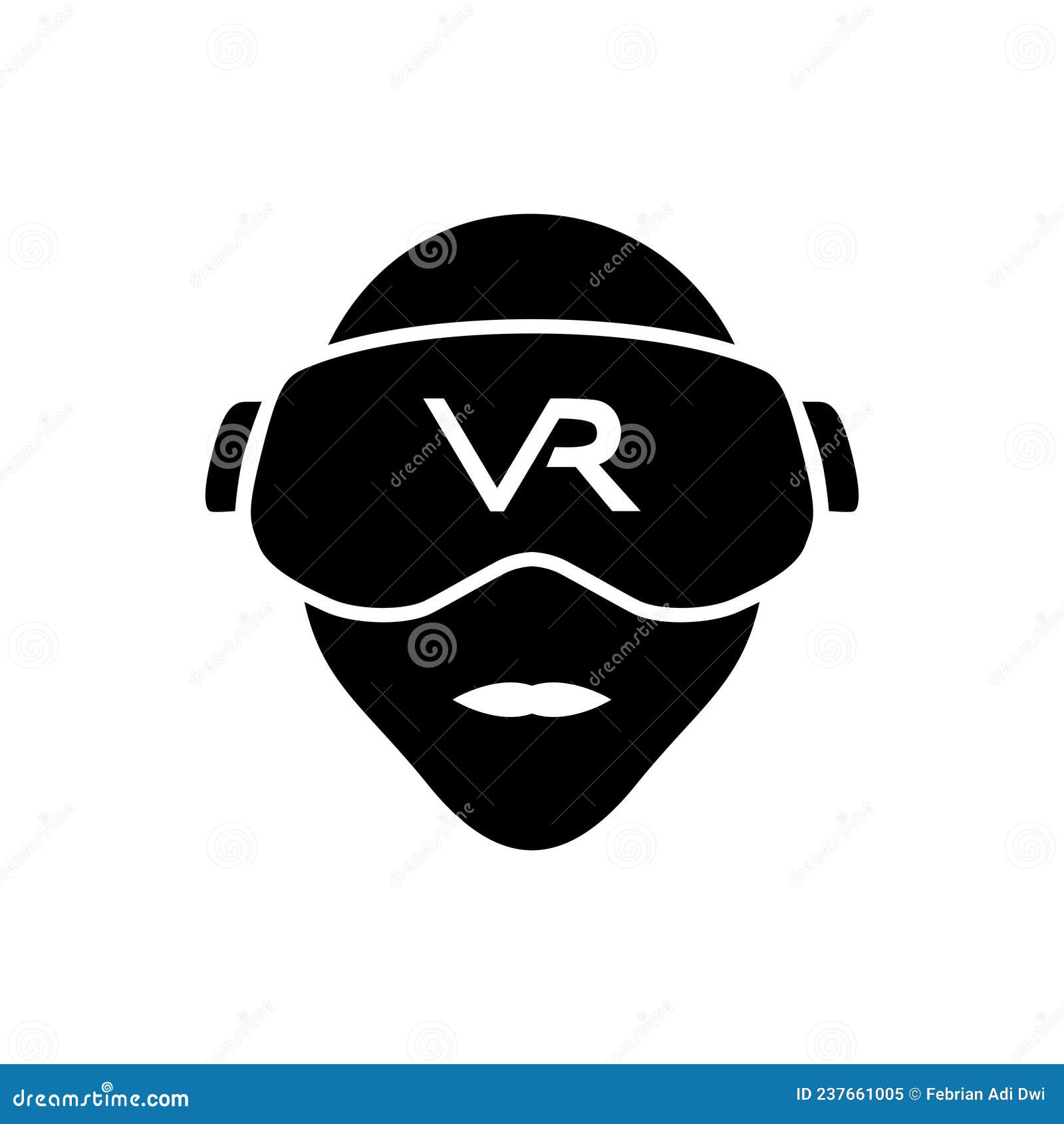 VR Logo Design Vector Template, Virtual Reality Glasses Helmet Icon ...