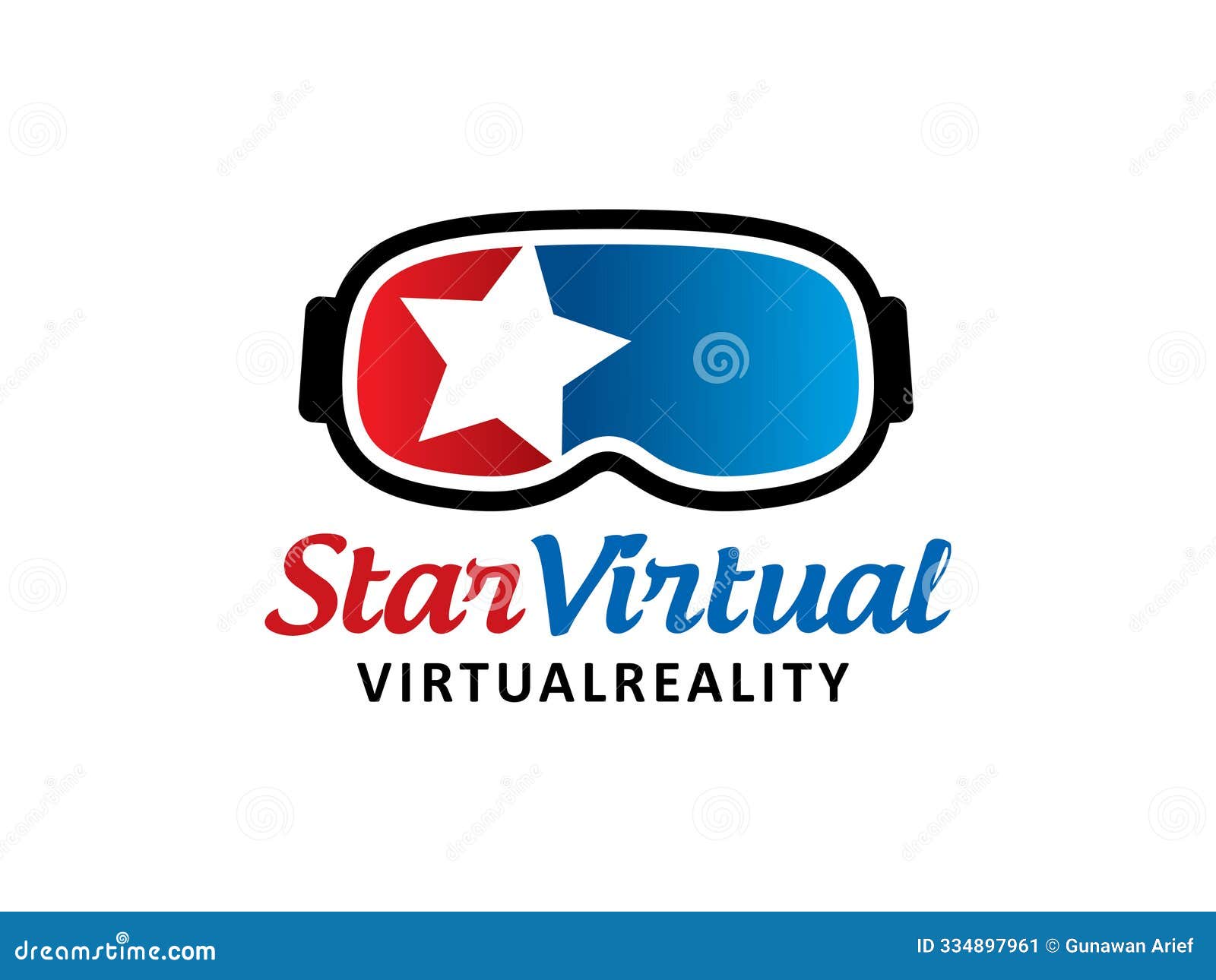 VR Logo Symbol or Icon Template Stock Illustration - Illustration of ...