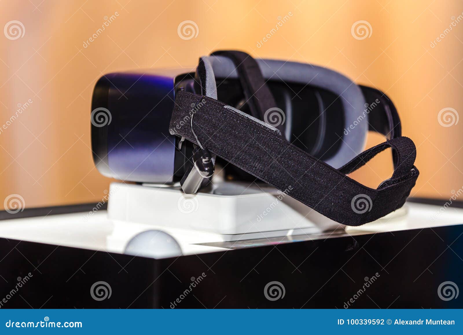 VR on the stand stock photo. Image of february, glasses - 100339592