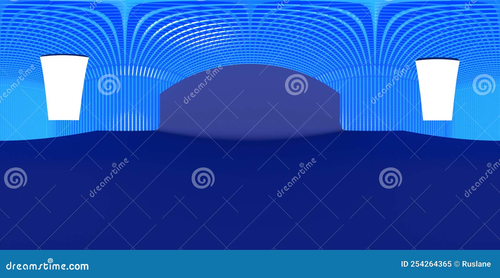 VR 360 Studio Panorama with Reflections Animation 3D Hdri Stock ...