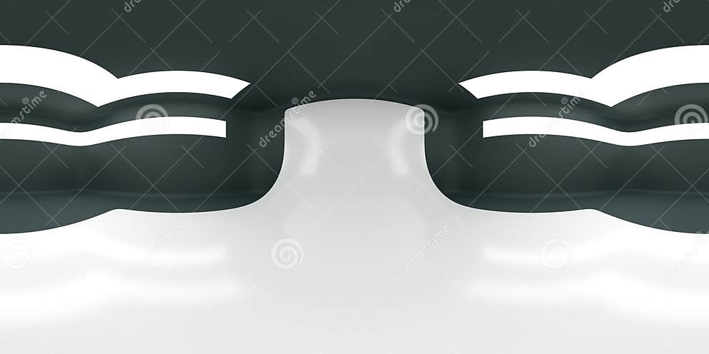 VR 360 Studio Panorama with Reflections. Animation 3D Hdri Stock ...