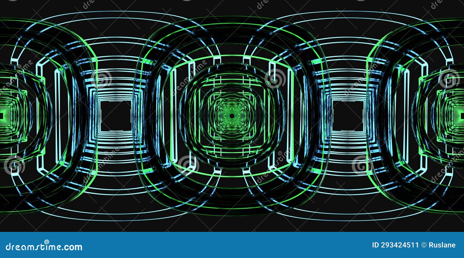 VR 360 Studio Panorama with Reflections. Animation 3D Hdri Stock ...