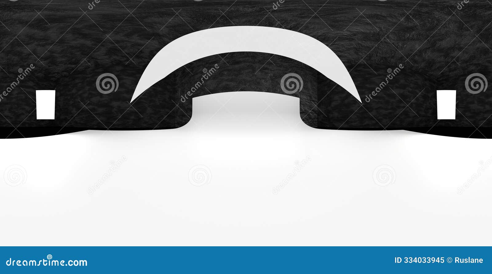 VR 360 Studio Panorama with Reflections. Animation 3D Hdri Stock Image ...