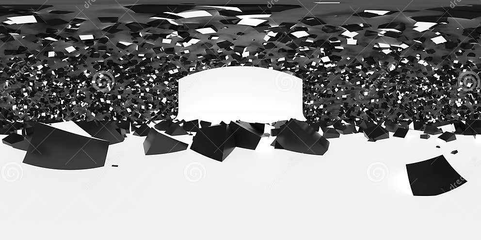 VR 360 Studio Panorama with Reflections. Animation 3D Hdri Stock Photo ...