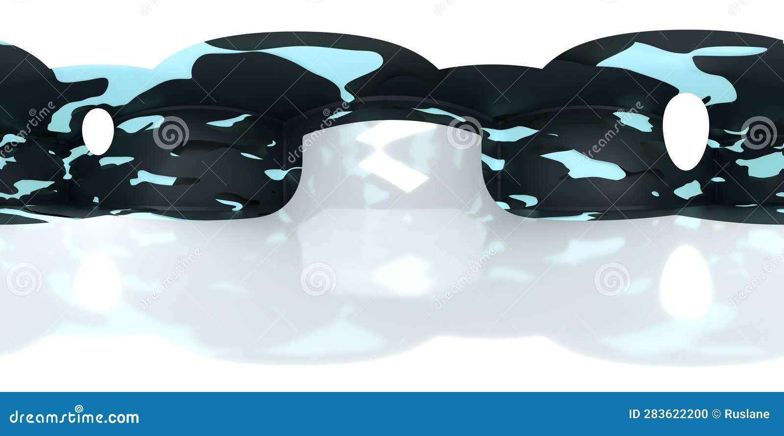 VR 360 Studio Panorama with Reflections. Animation 3D Hdri Stock ...