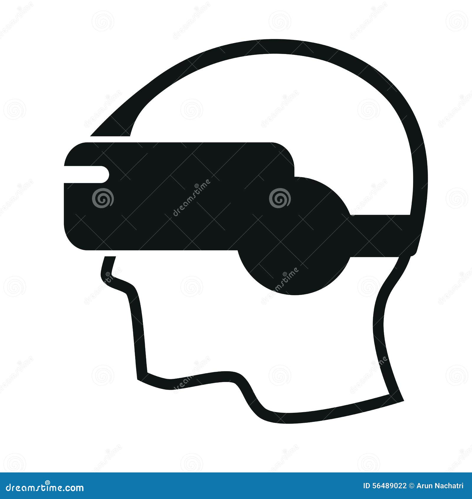 Vr symbol vektor illustrationer. Illustration av grej - 56489022