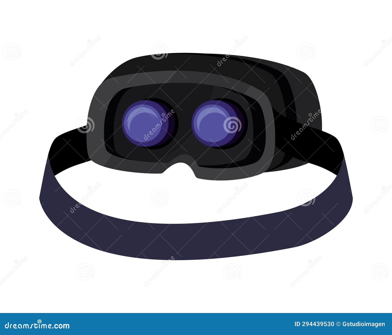 Vr technology glasses stock vector. Illustration of future - 294439530