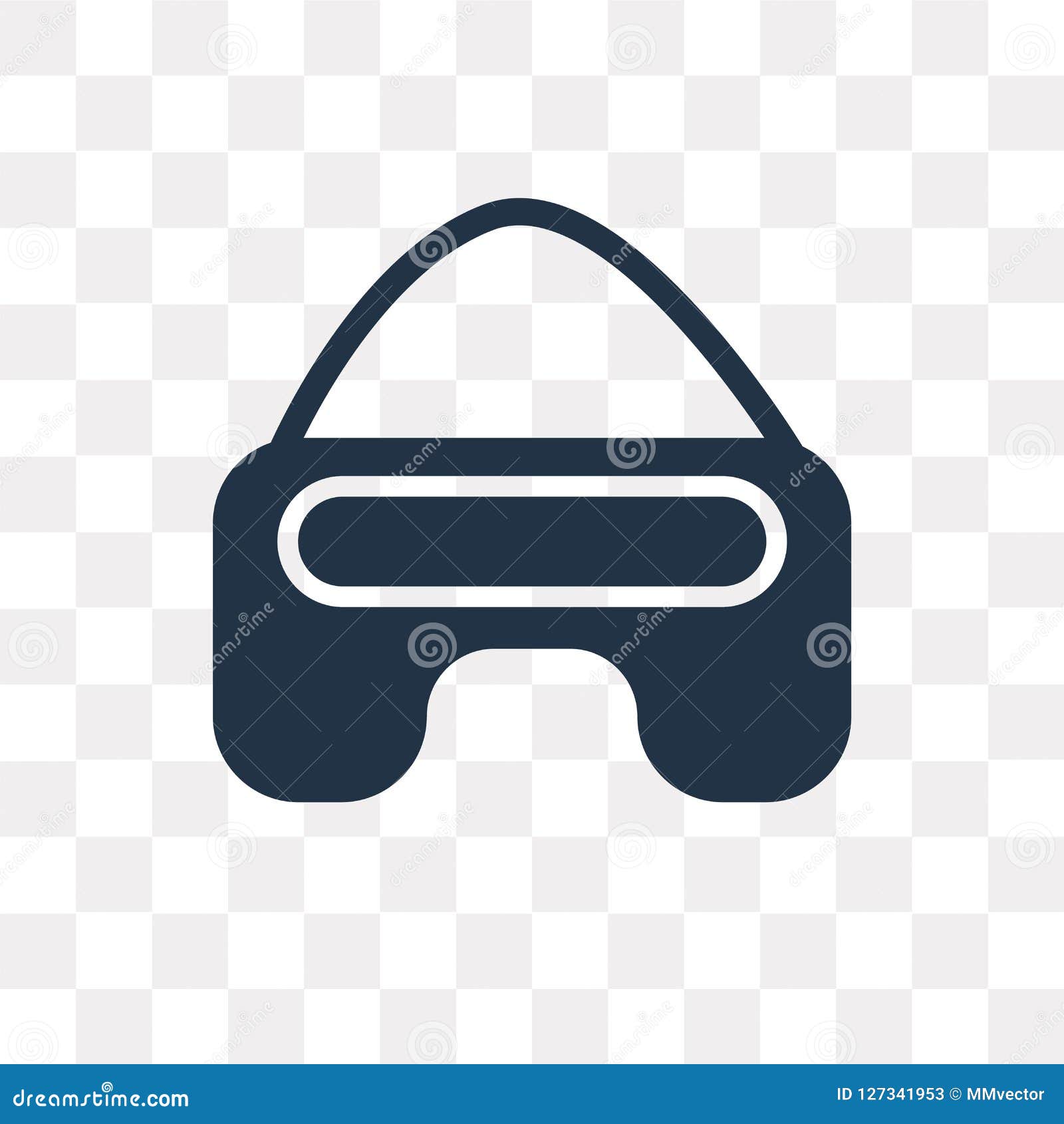 Vr Vector Icon Isolated On Transparent Background, Vr Transpare ...