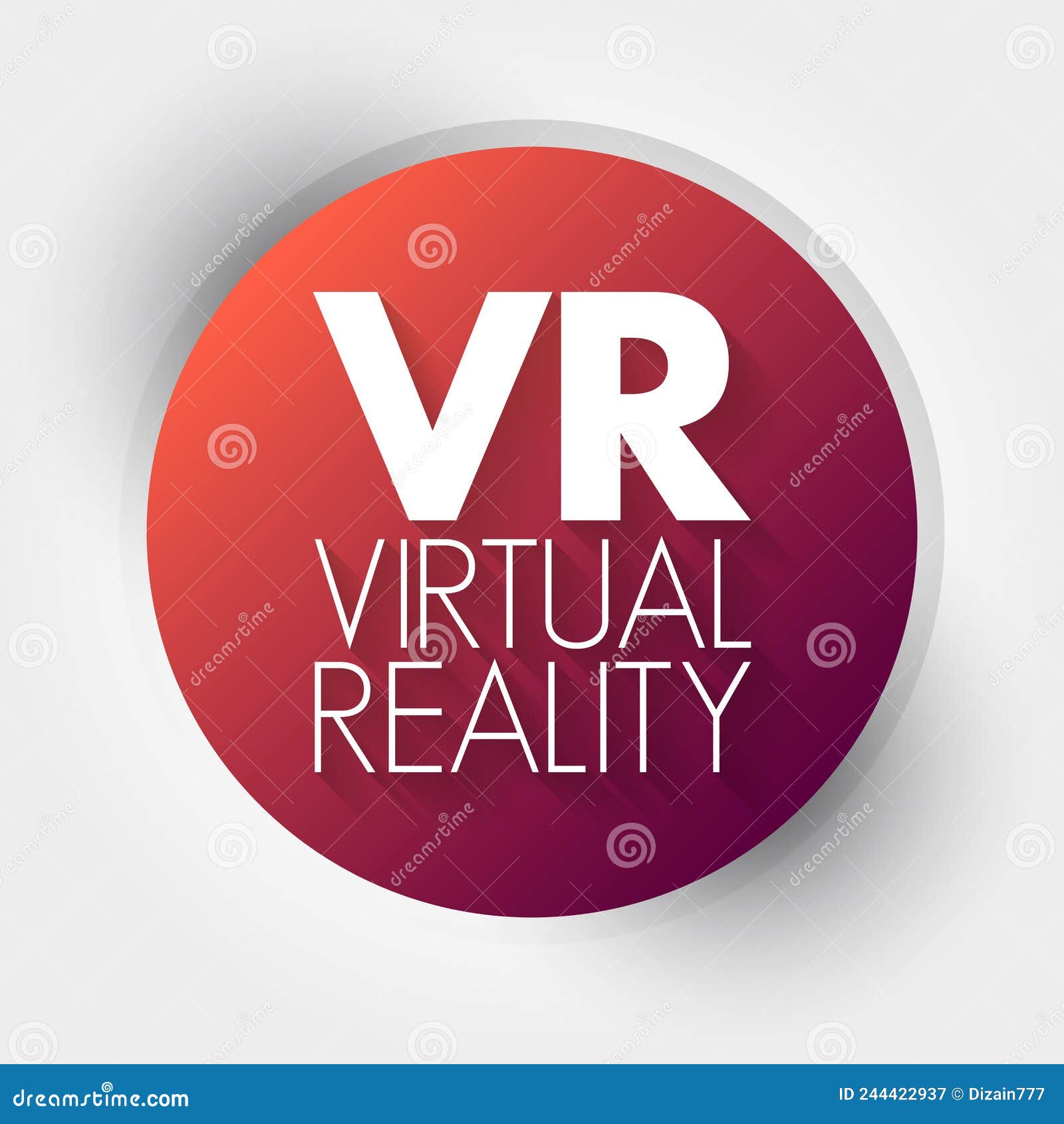 VR Virtual Reality - Computer-generated Environment with Scenes and ...