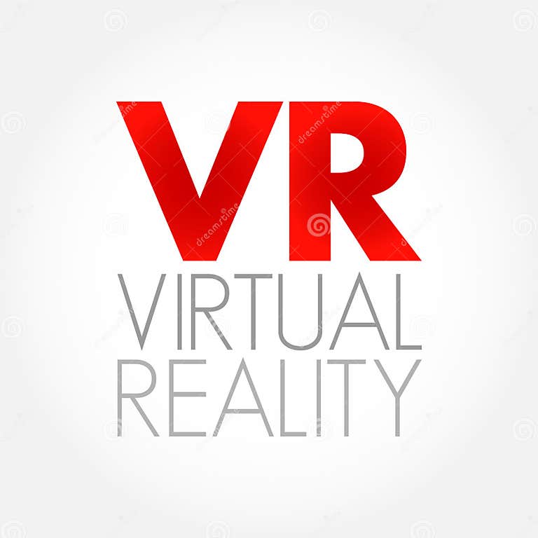 VR Virtual Reality - Computer-generated Environment with Scenes and ...