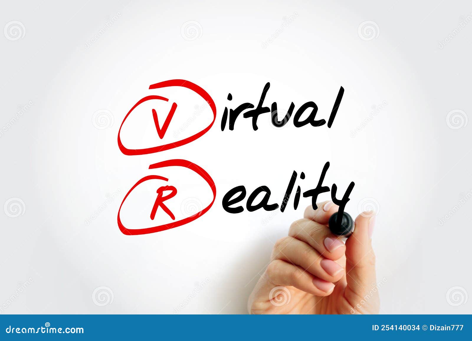 VR Virtual Reality - Computer-generated Environment with Scenes and ...