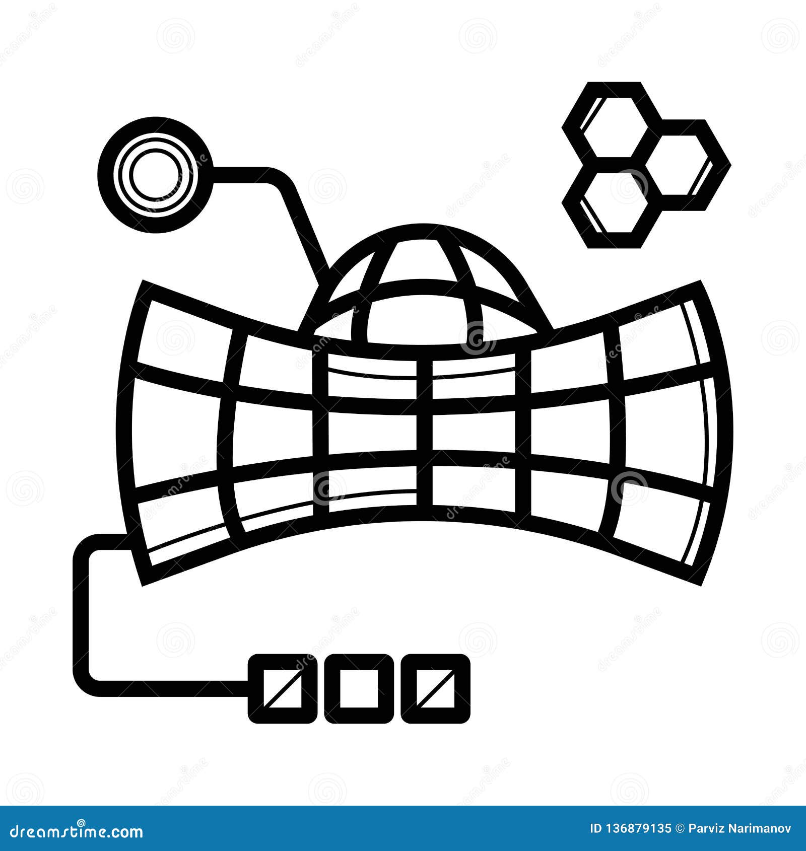VR, Virtual Technology Icon Stock Illustration - Illustration of play ...
