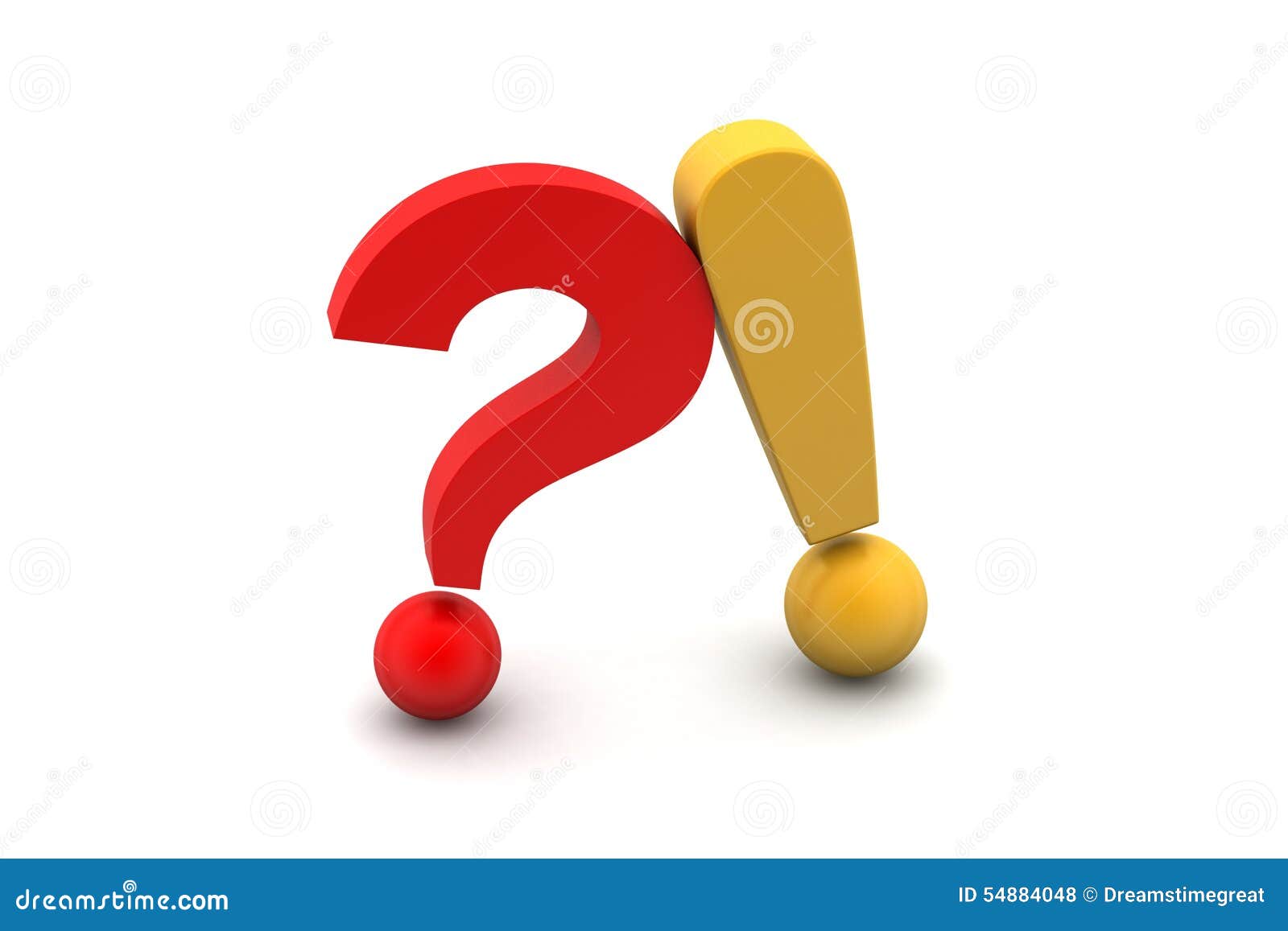 Vraagteken Met Uitroepteken Stock Illustratie - Illustration of ...