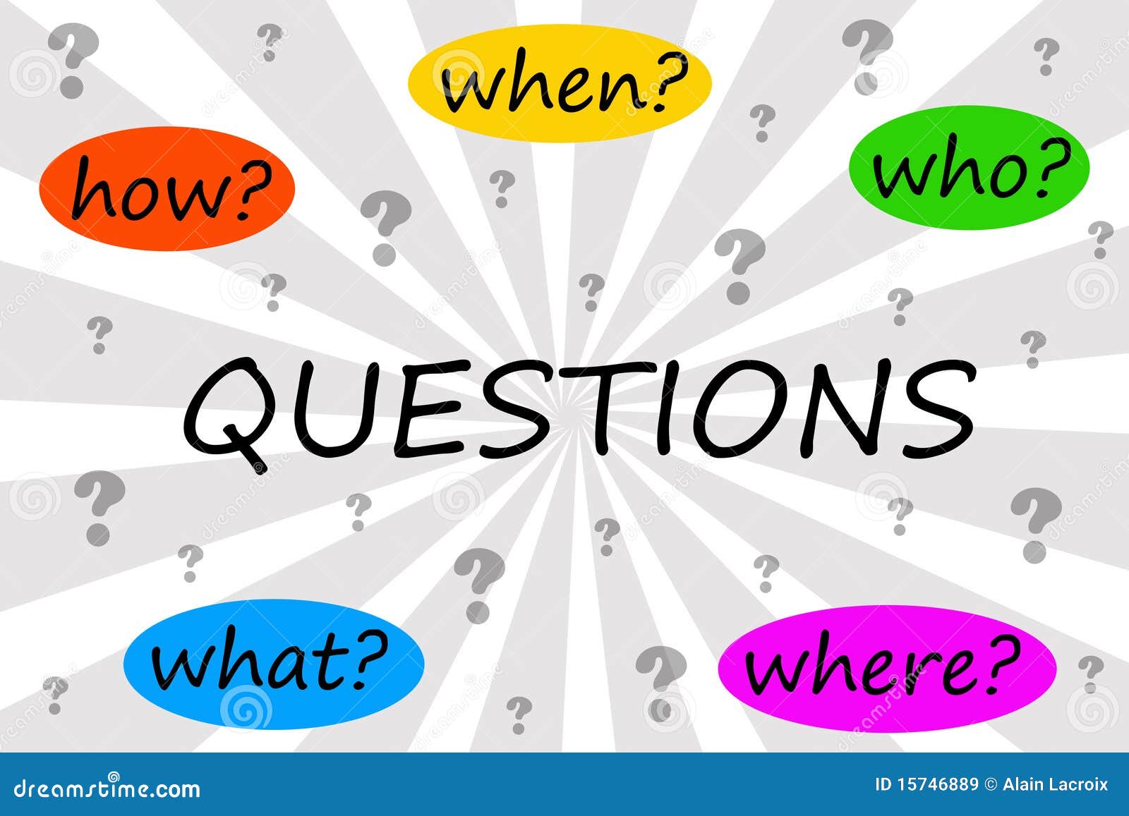 Vragen stock illustratie. Illustration of verwarren, vragen - 15746889