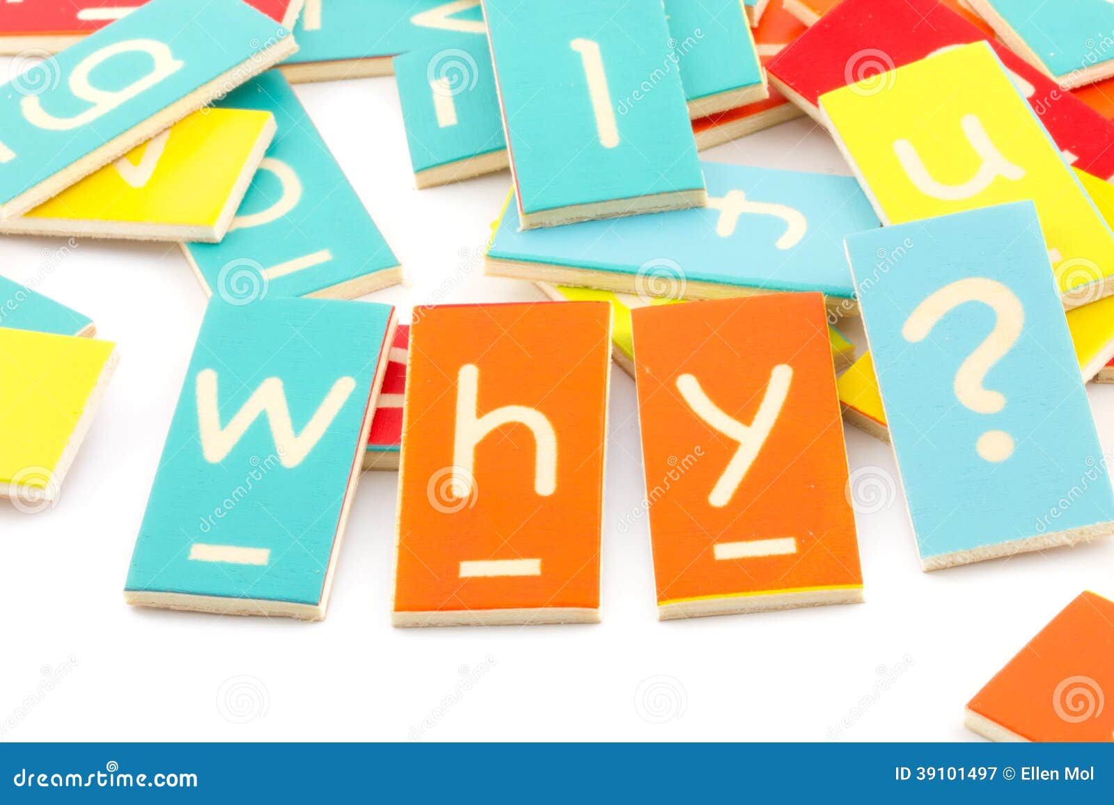 Vragend waarom stock afbeelding. Image of identiteit - 39101497