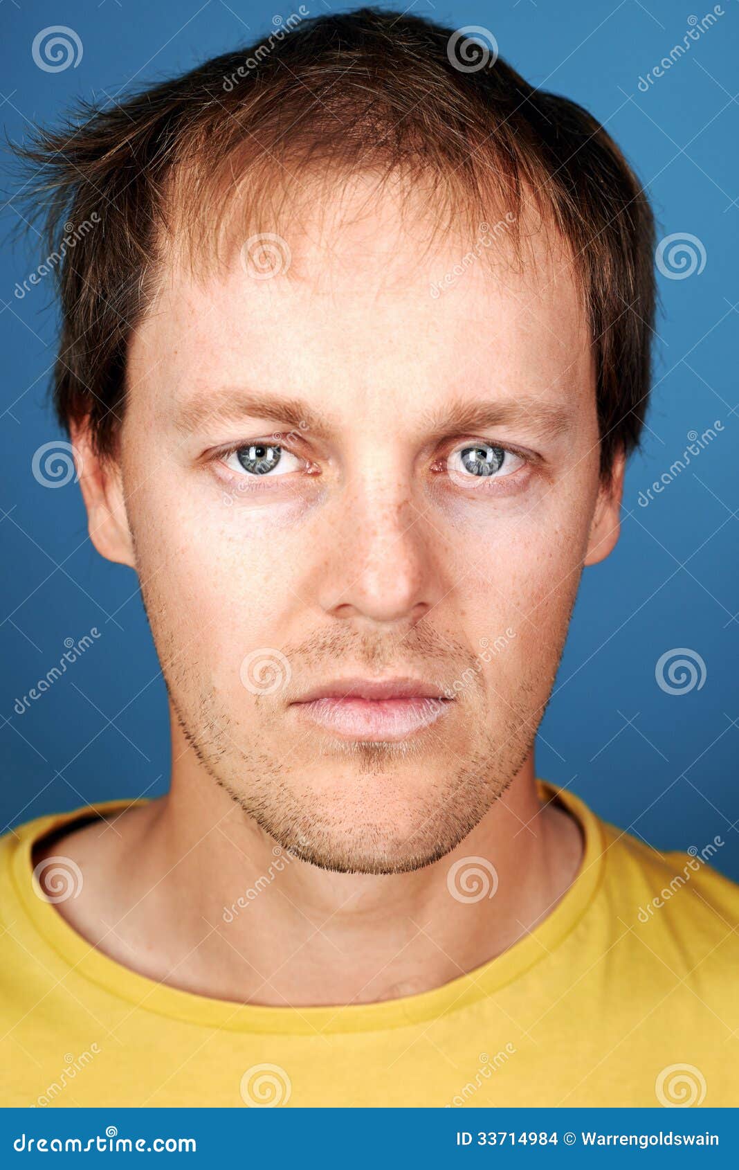 Vrai visage d'homme photo stock. Image du type, confiance - 33714984