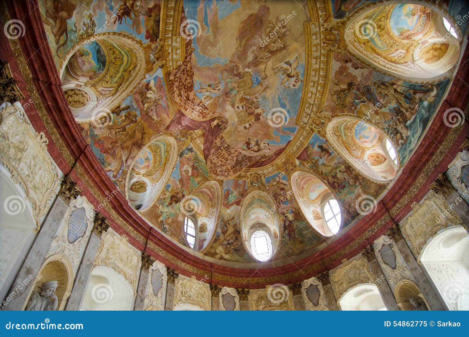 Vranov nad Dyji castle editorial image. Image of dyji - 54862775