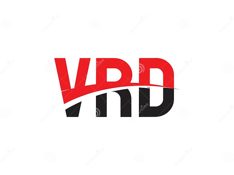 VRd Letter Initial Logo Design Vector Illustration Stock Vector ...