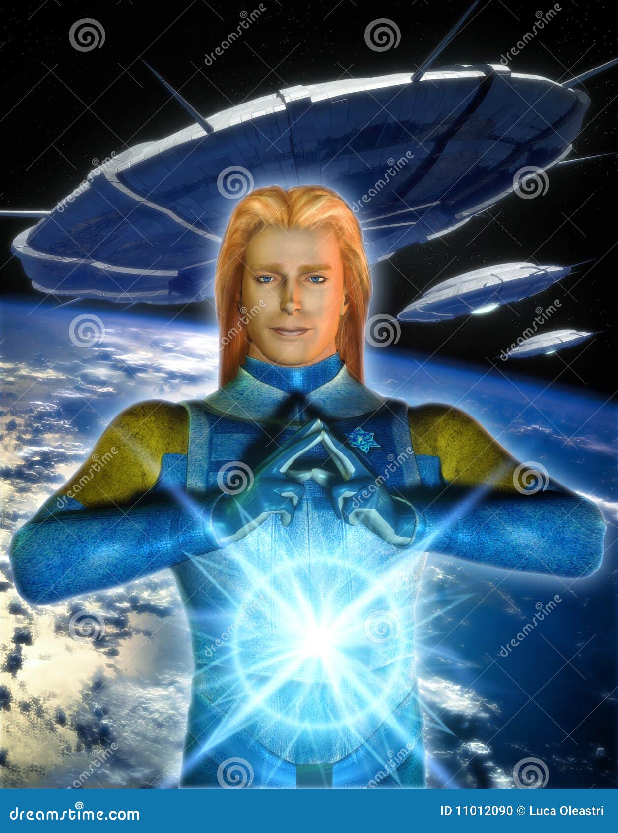 Vreemde ashtar sheran stock illustratie. Illustration of schijf - 11012090
