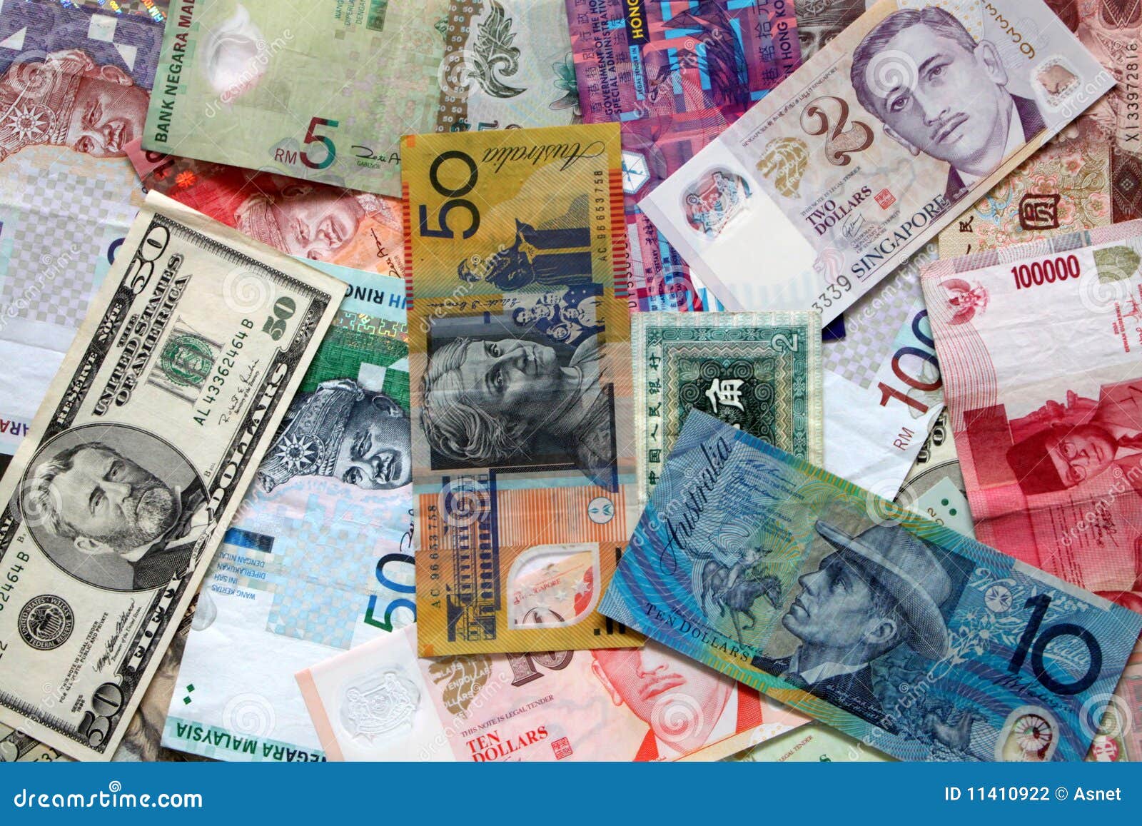 Vreemde valuta stock foto. Image of munt, rekening, globaal - 11410922