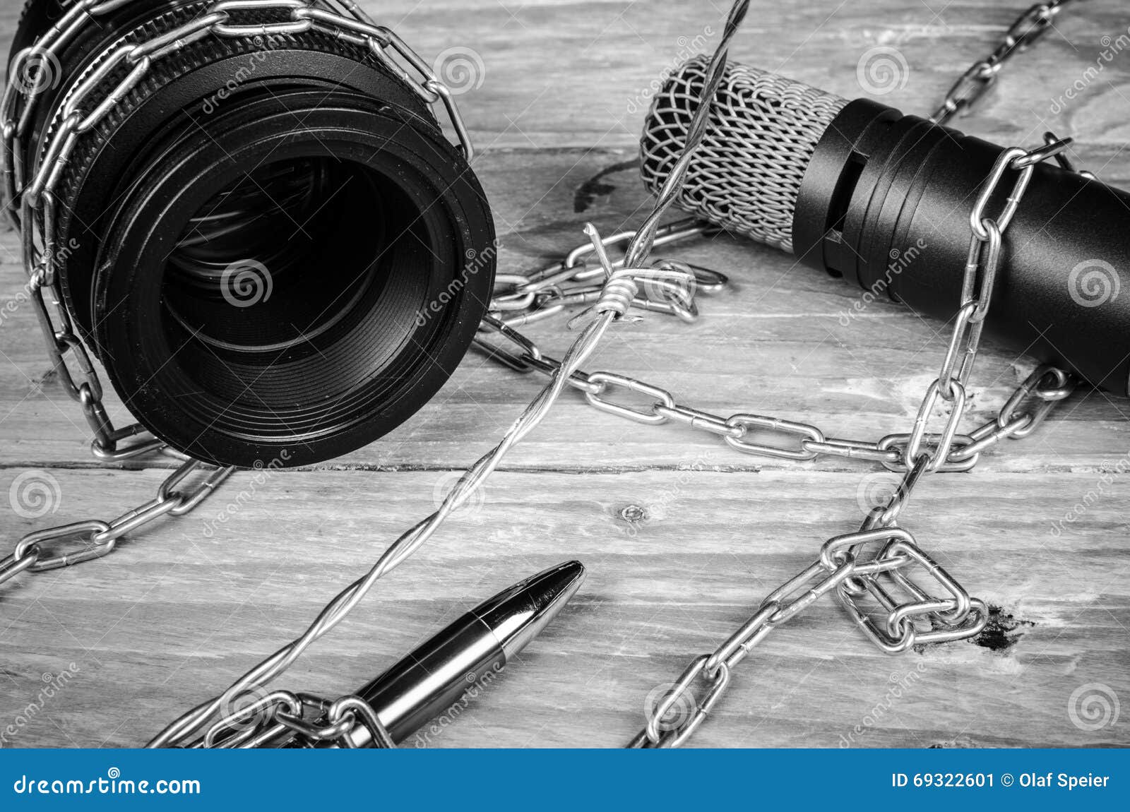 Vrijheid van pers stock afbeelding. Image of informatie - 69322601